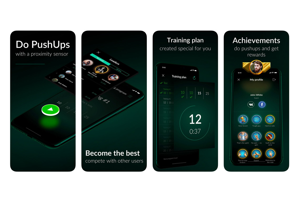 Push Ups Sensor Made With React Js